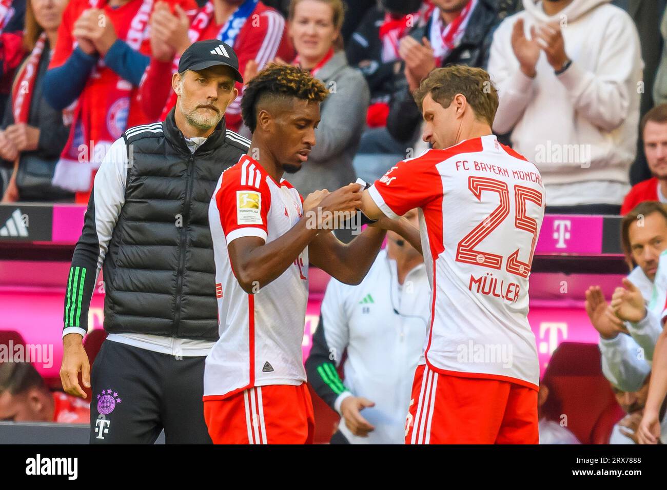 23.09.2023, Allianz Arena, München, Deutschland, DFB, FC Bayern München ...