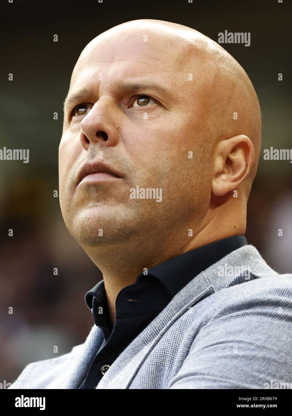 AMSTERDAM - Feyenoord-Trainer Arne Slot während des niederländischen ...
