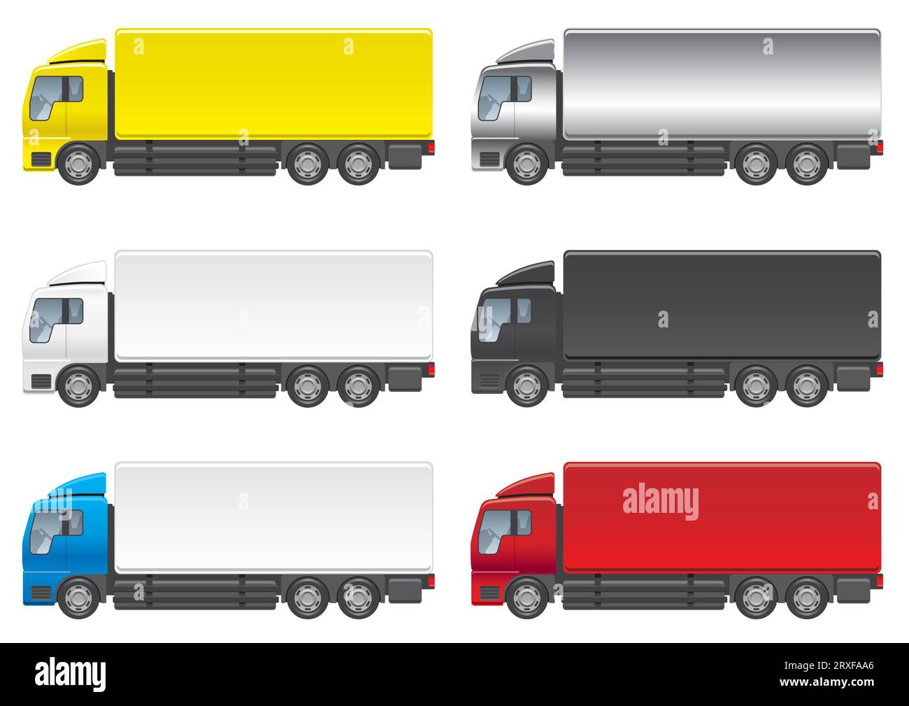 Lkw hintergrund Stock-Vektorgrafiken kaufen - Alamy