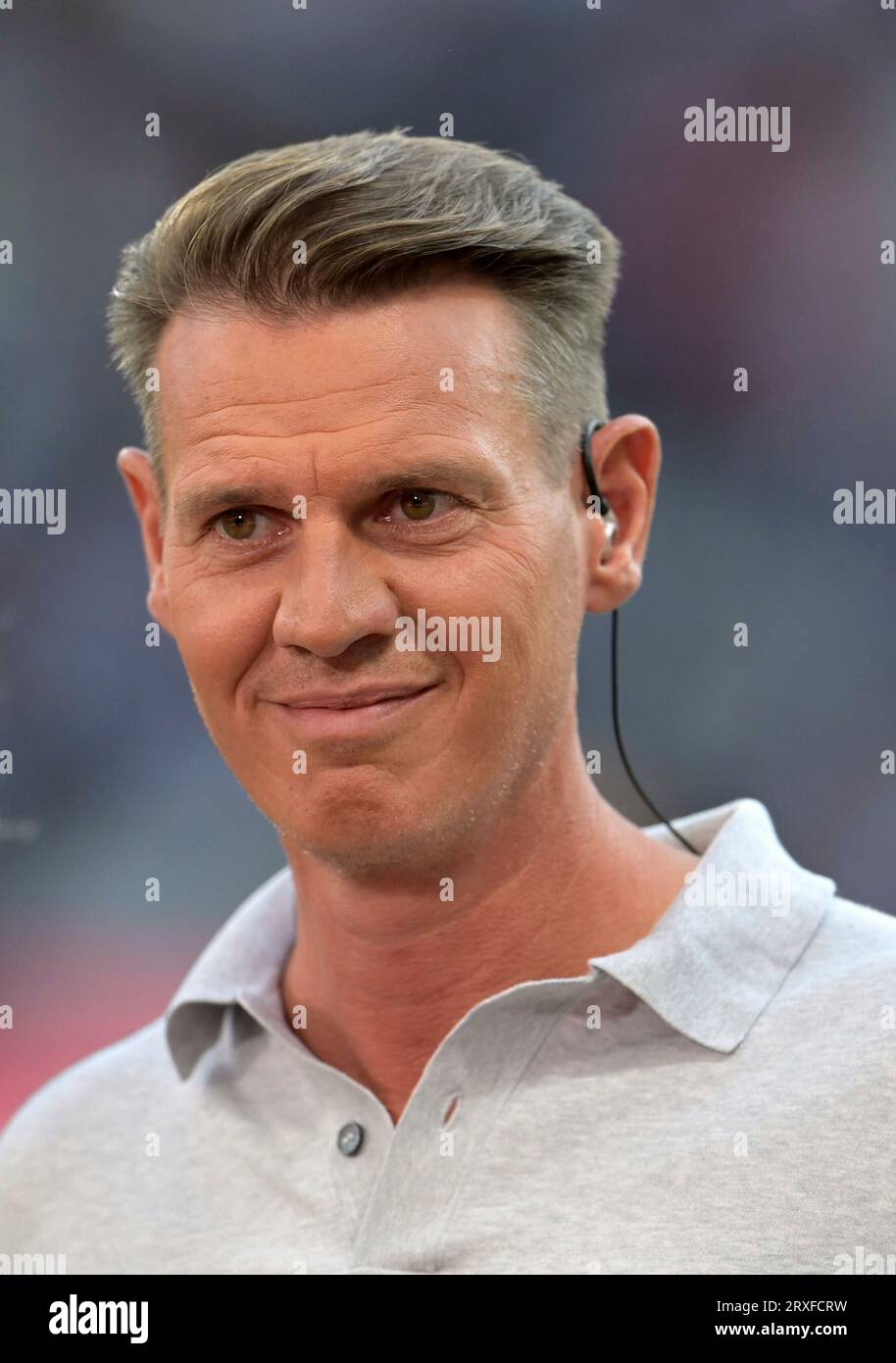 Frankfurt, Deutschland. September 2023. Tim Borowski. DAZN Reporter ...