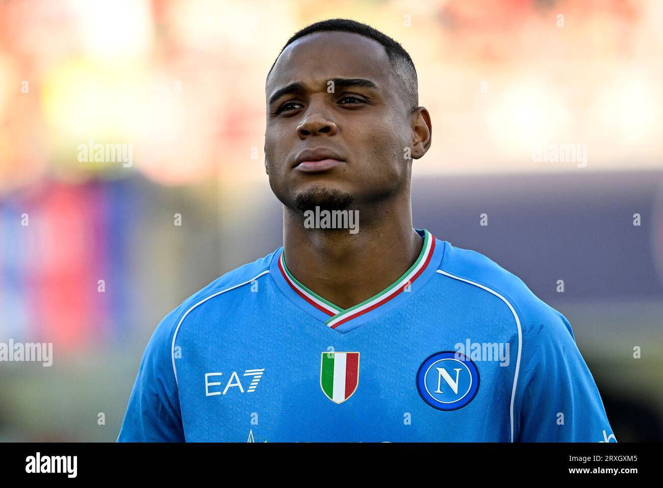 Natan Bernardo de Souza vom SSC Napoli schaut während des Fußballspiels der Serie A zwischen dem ...