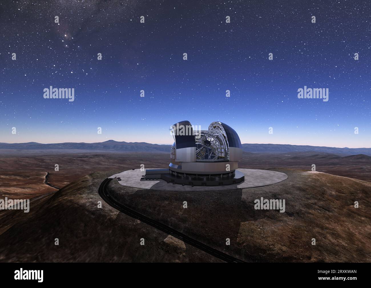 European extremely large telescope -Fotos und -Bildmaterial in hoher Auflösung – Alamy