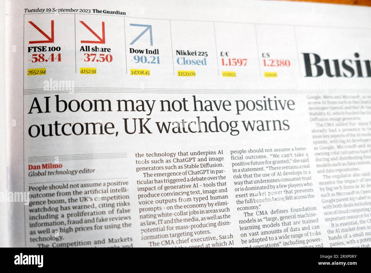 Künstliche Intelligenz „der KI-Boom hat möglicherweise kein positives ... Künstliche Intelligenz „der KI-Boom hat möglicherweise kein positives ...