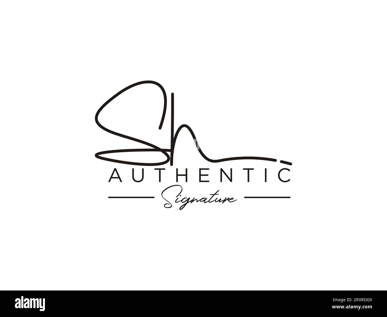 Logotipo de la letra sh -Fotos und -Bildmaterial in hoher Auflösung – Alamy
