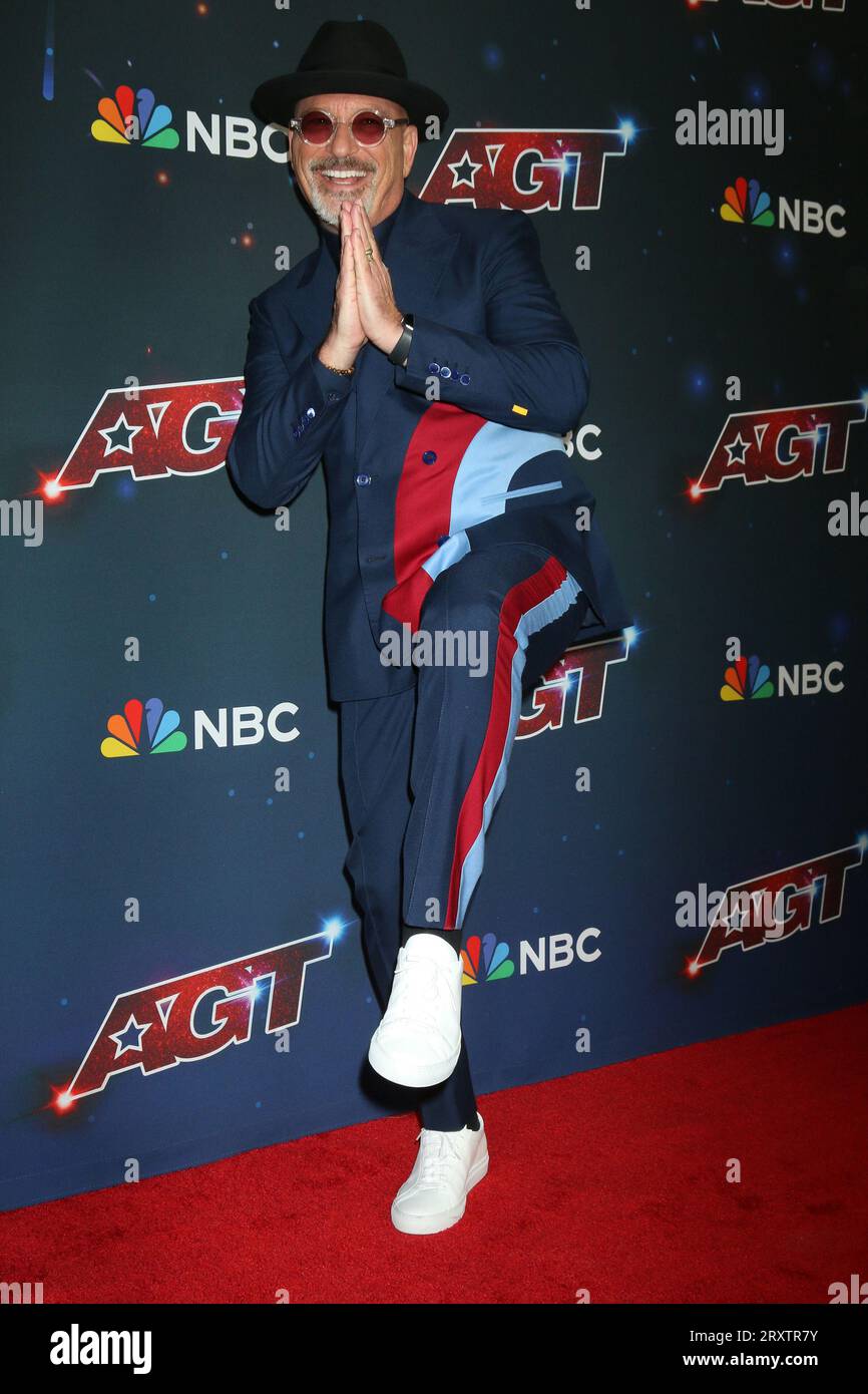 LOS ANGELES - SEP 26: Howie Mandel bei der America's Got Talent Staffel 18 Finale Live Show Red ...