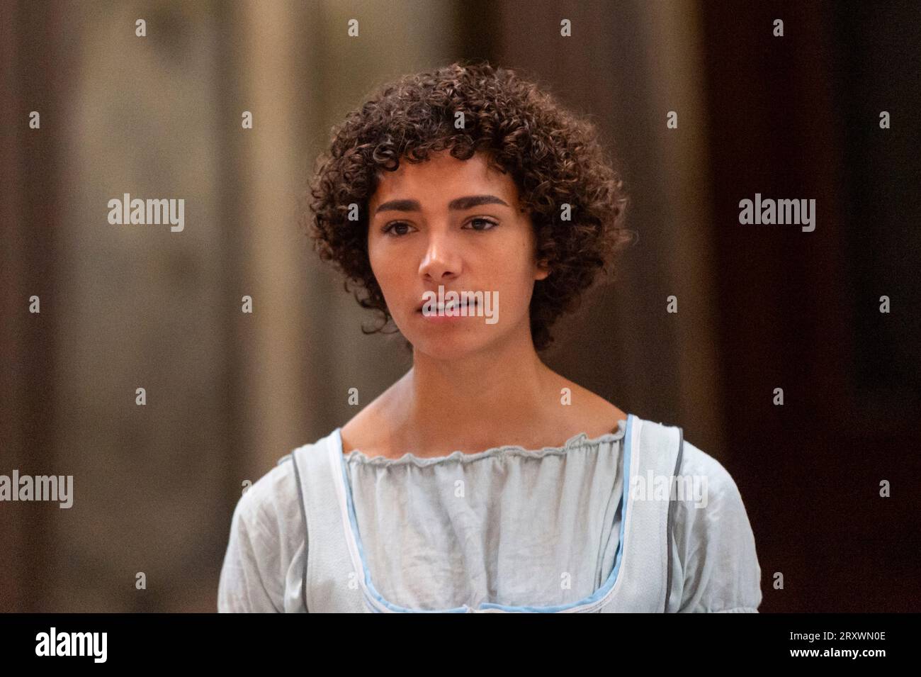 London, Großbritannien. 27. September 2023. Macadie Amoroso (Erzähler ...