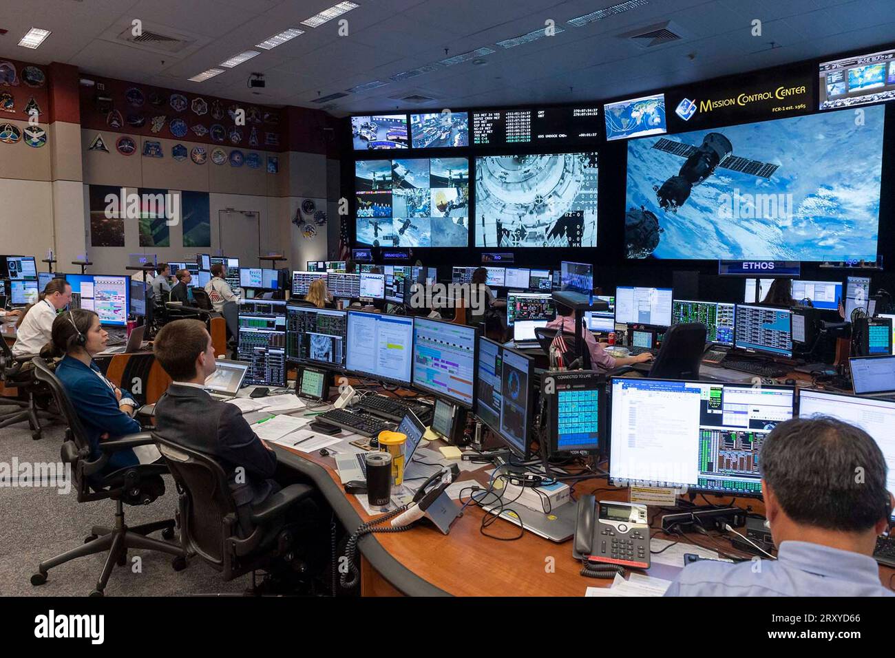 Houston Usa 27 September 2023 Johnson Space Center Mission Control Houston Usa 27 September 2023 Johnson Space Center Mission Control
