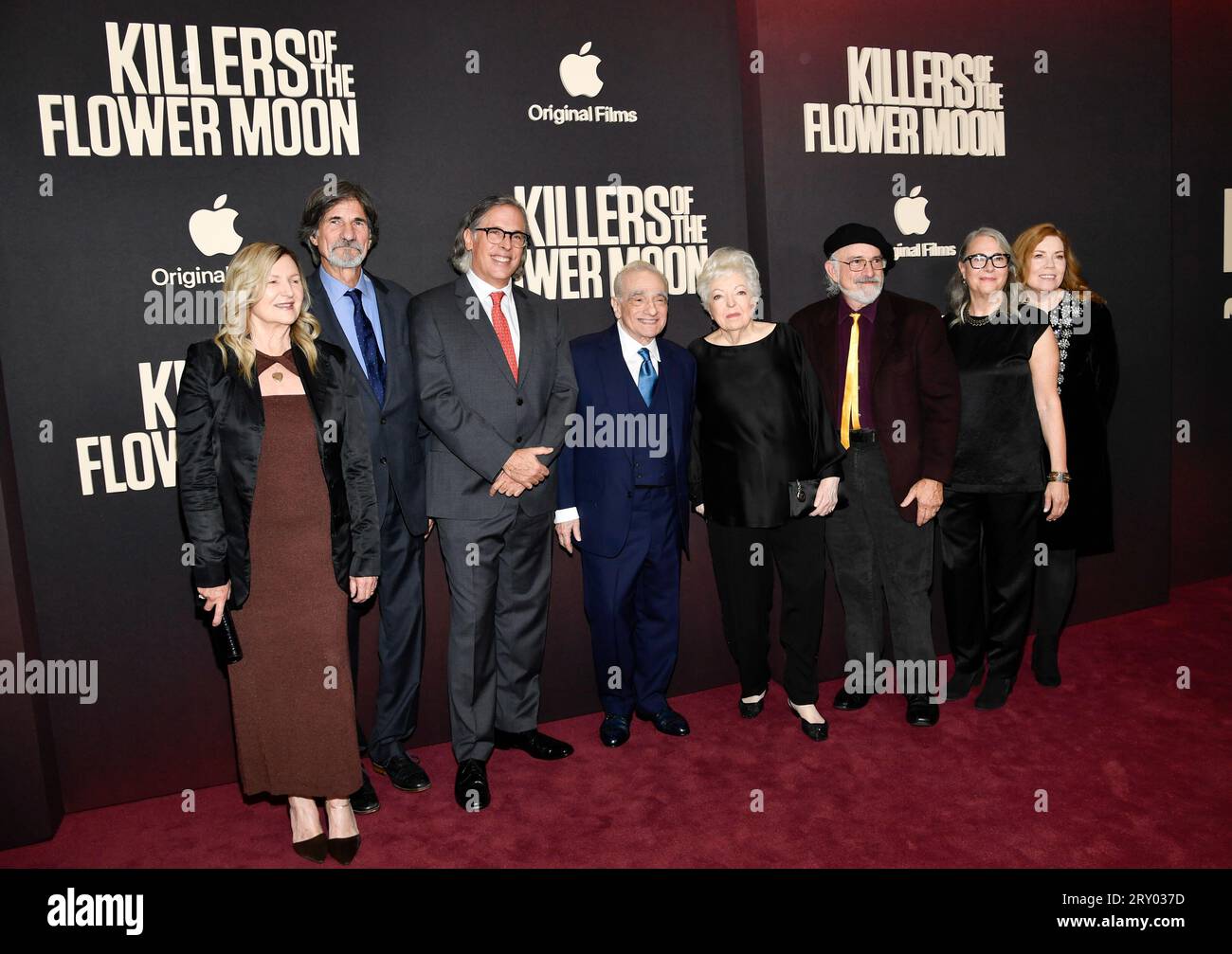 Jacqueline West, from left, Jack Fisk, Rodrigo Prieto, Martin Scorsese ...