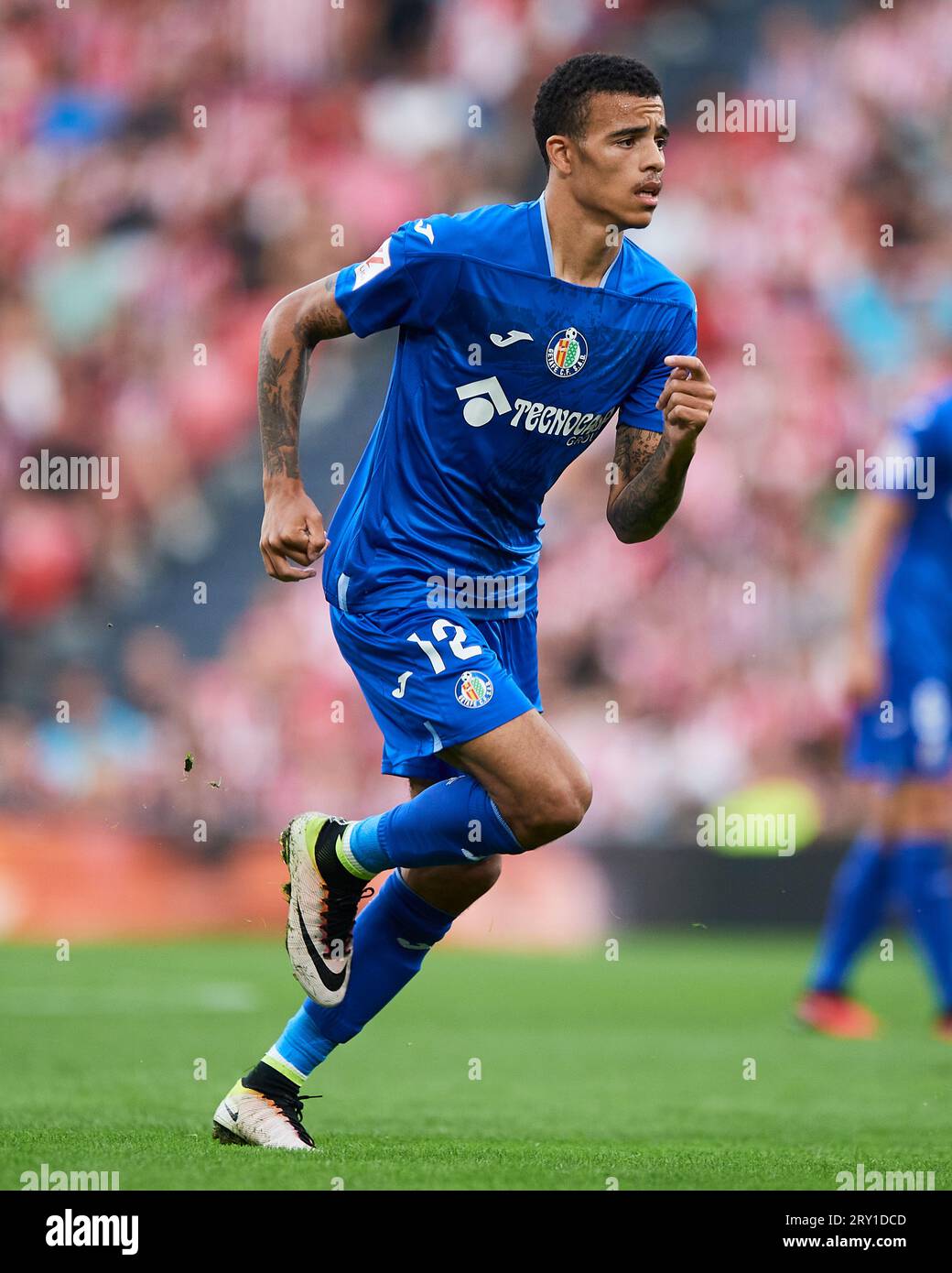 Mason Greenwood von Getafe CF während des LaLiga EA Sports Match ...