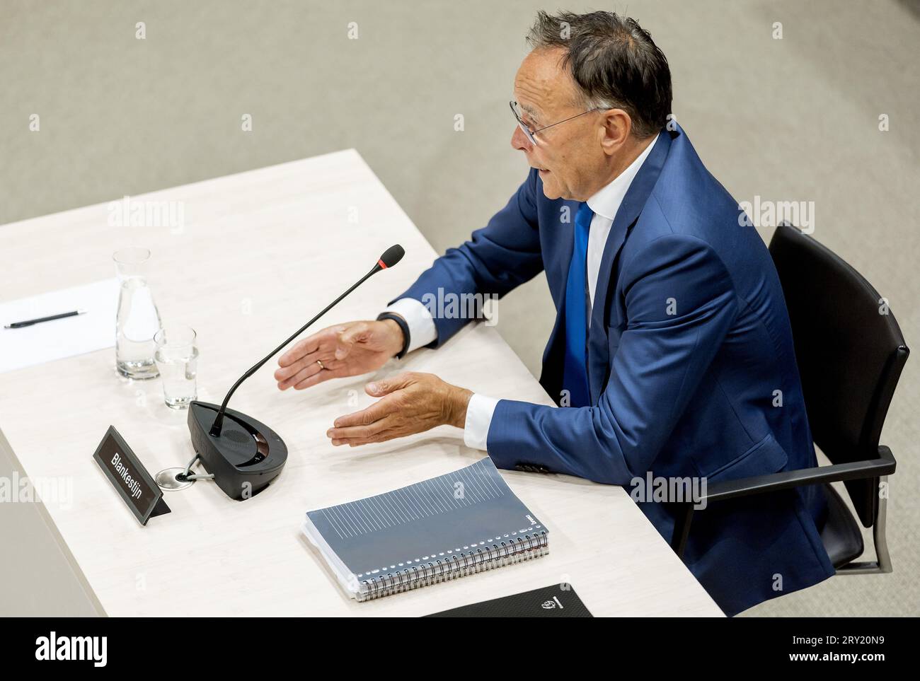 DEN HAAG - Gerard Blankestijn, Direktor für Sozialleistungen ...