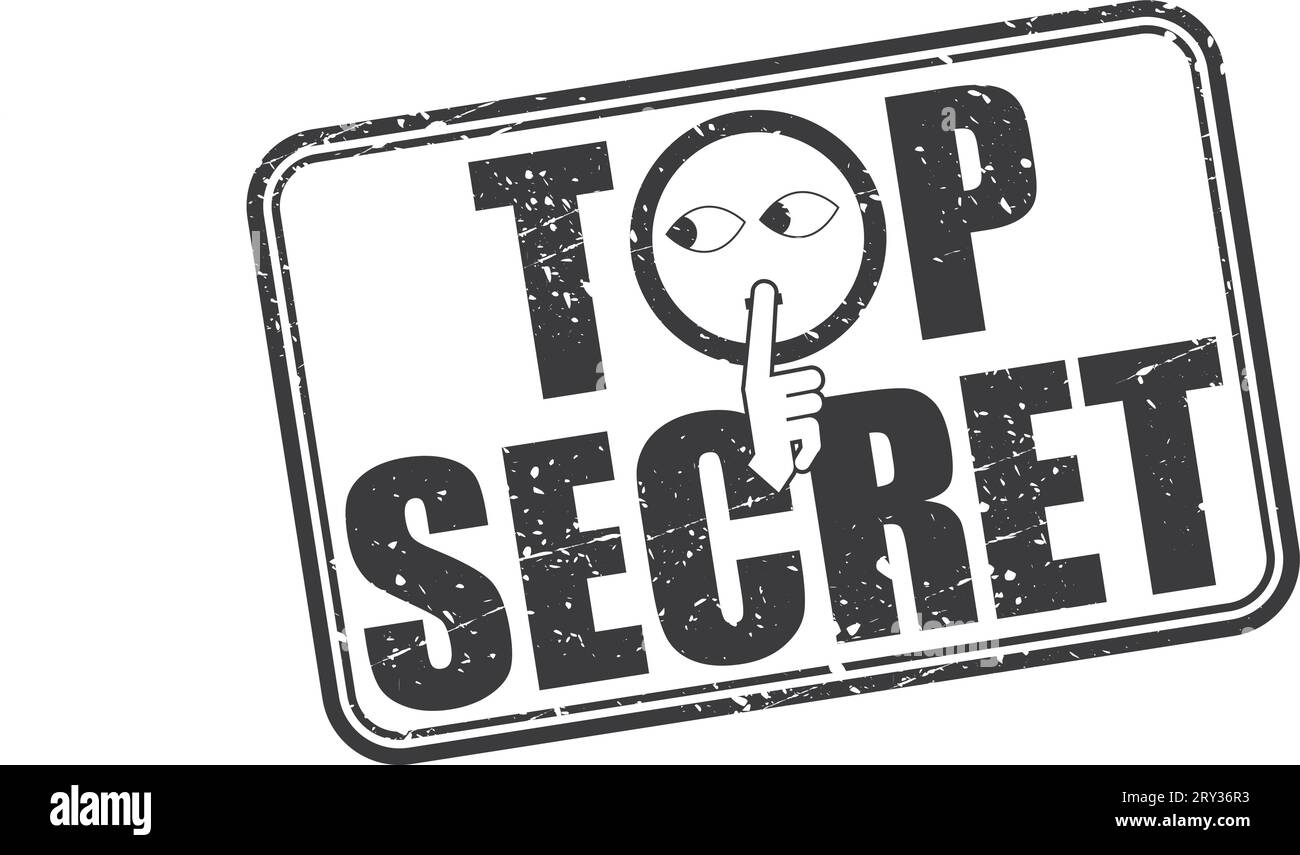 Top secret stamp -Fotos und -Bildmaterial in hoher Auflösung – Alamy