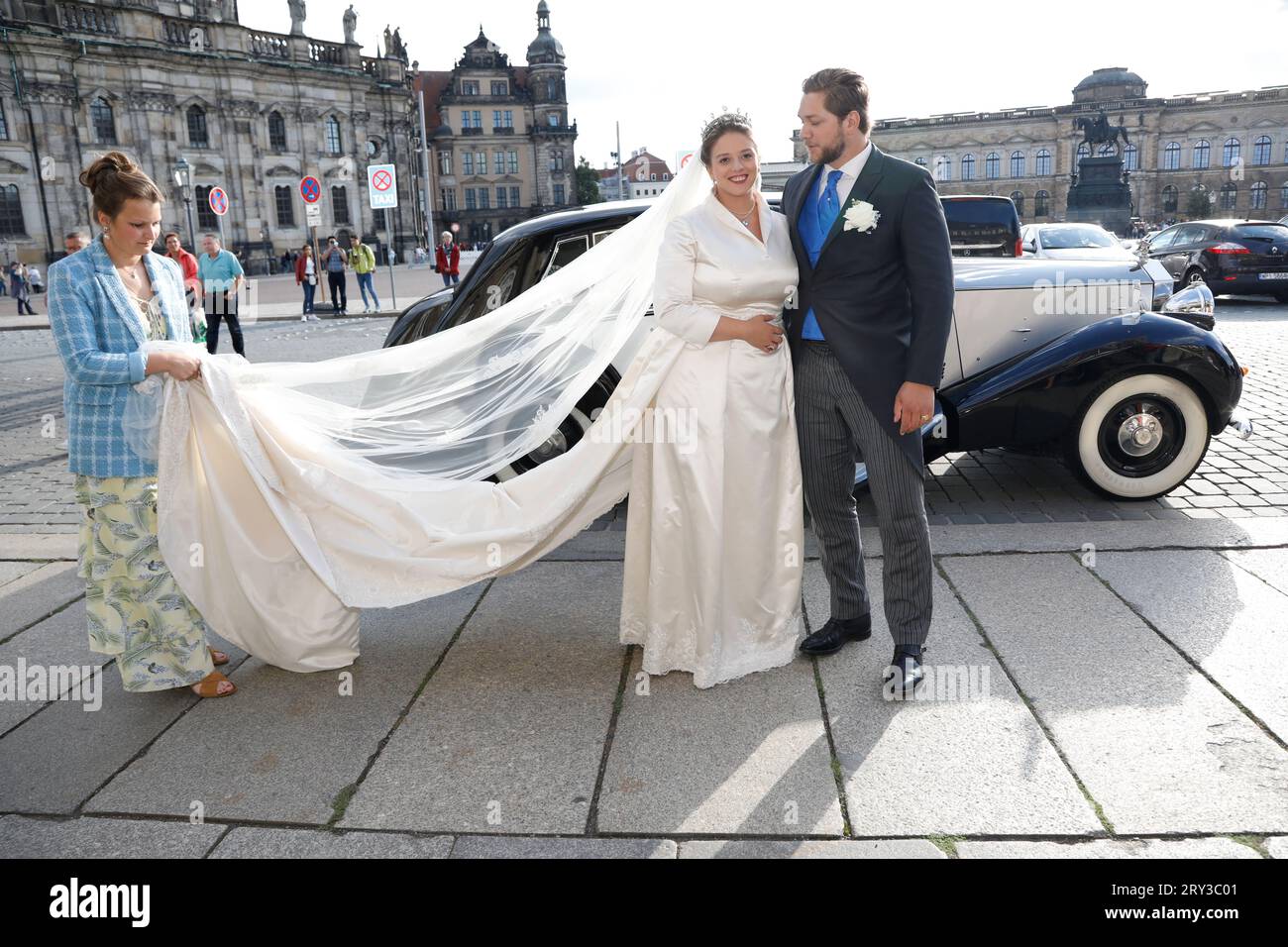 Maria Teresita Prinzessin von Sachsen und Graf Beryl Alexandre de ...