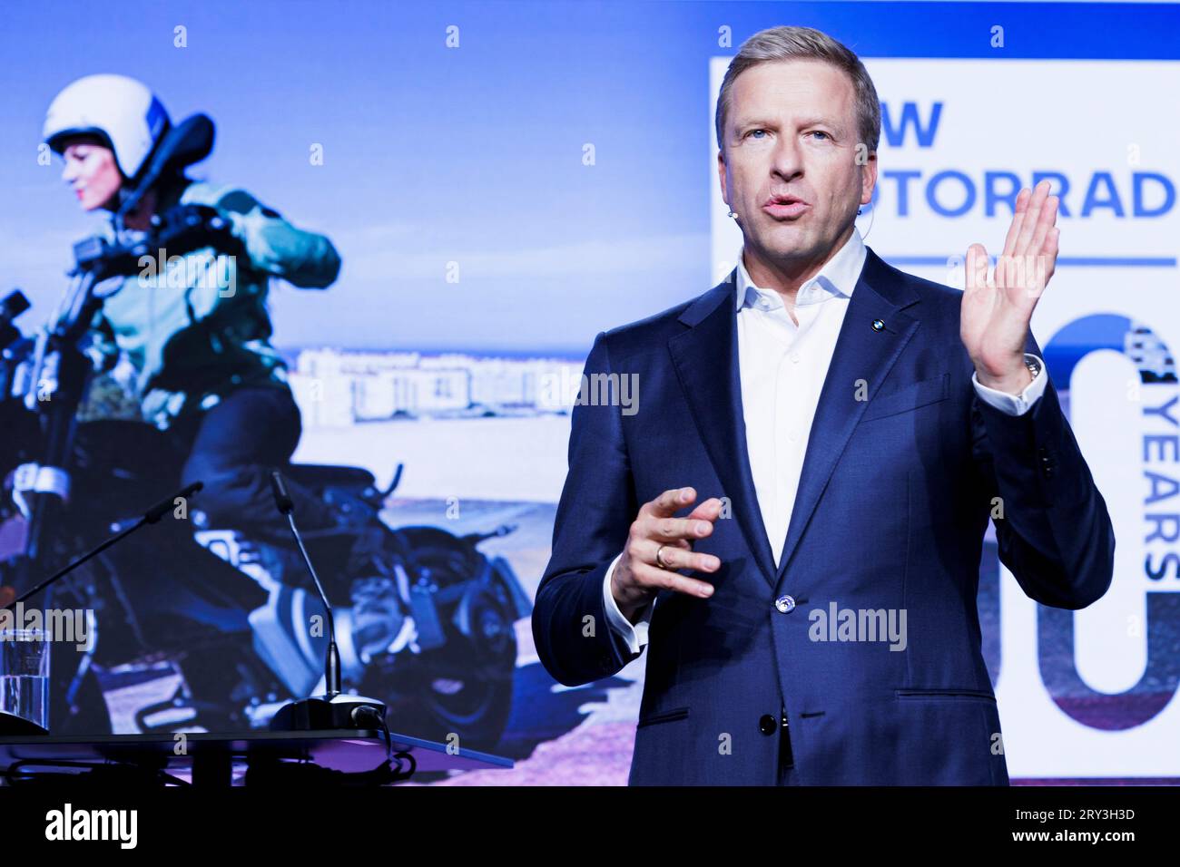 Berlin, Deutschland. September 2023 28. Oliver Zipse ...