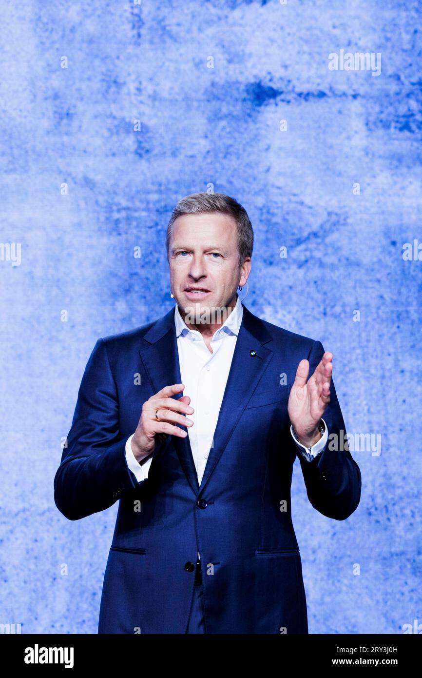 Berlin, Deutschland. September 2023 28. Oliver Zipse ...