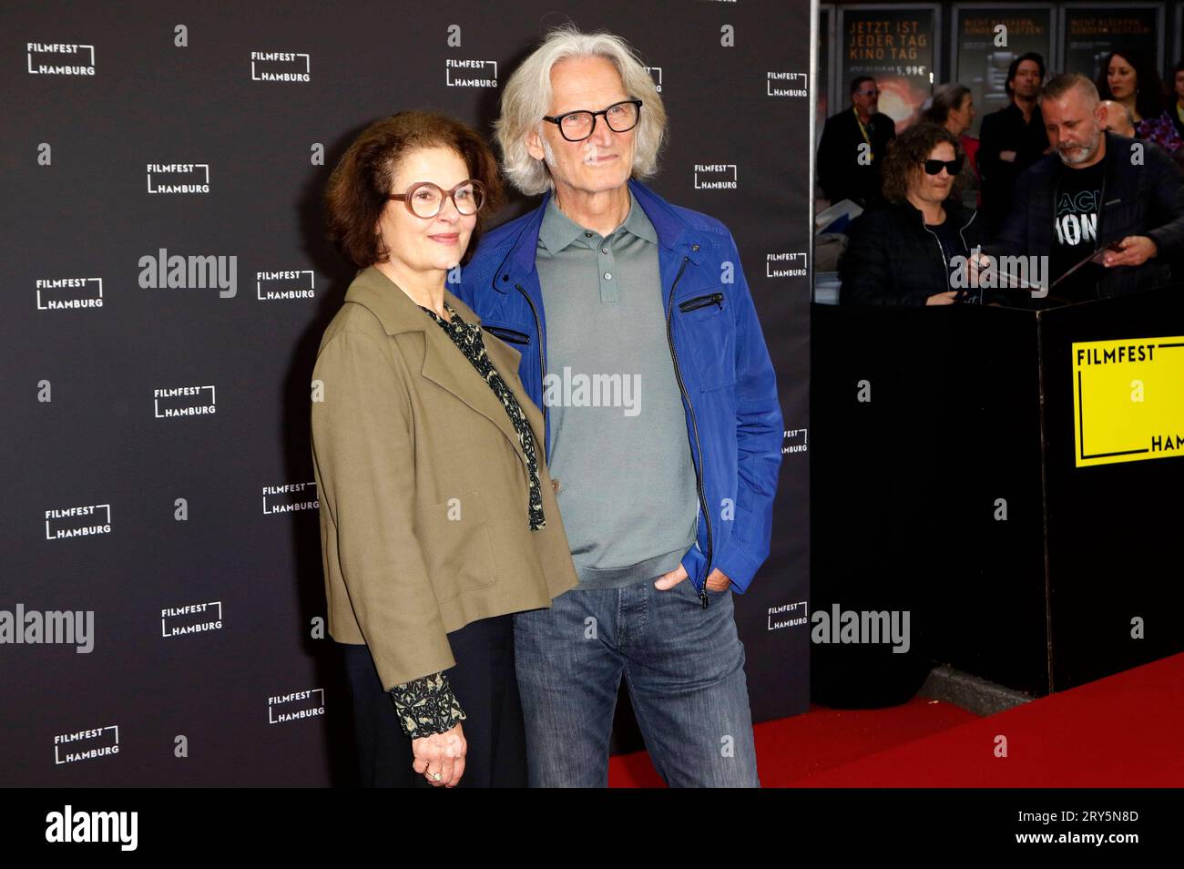 Barbara Auer mit Ehemann Martin langer bei der Festivaleröffnung mit ...