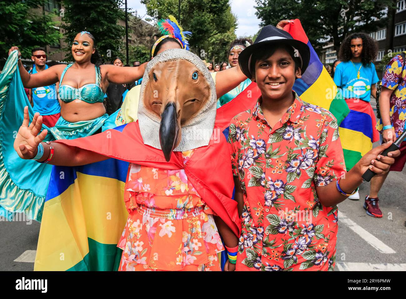 London, Großbritannien, 28. August 2023. Die Voice of Mauritius ...