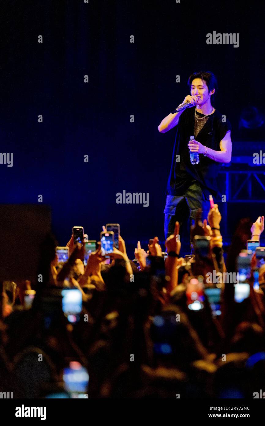 Kim han bin rapper kpop -Fotos und -Bildmaterial in hoher Auflösung – Alamy