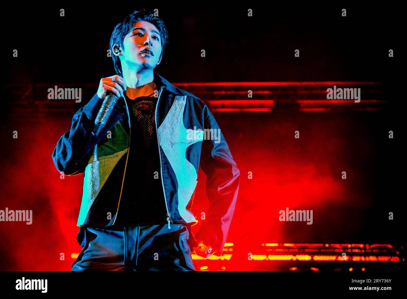 Kim han bin rapper kpop -Fotos und -Bildmaterial in hoher Auflösung – Alamy