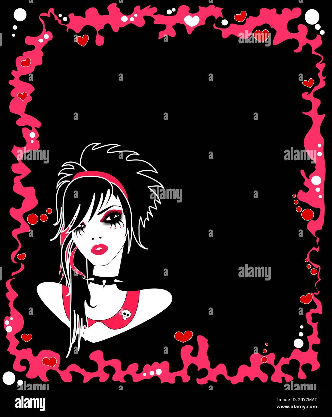 Emo frau -Fotos und -Bildmaterial in hoher Auflösung – Alamy