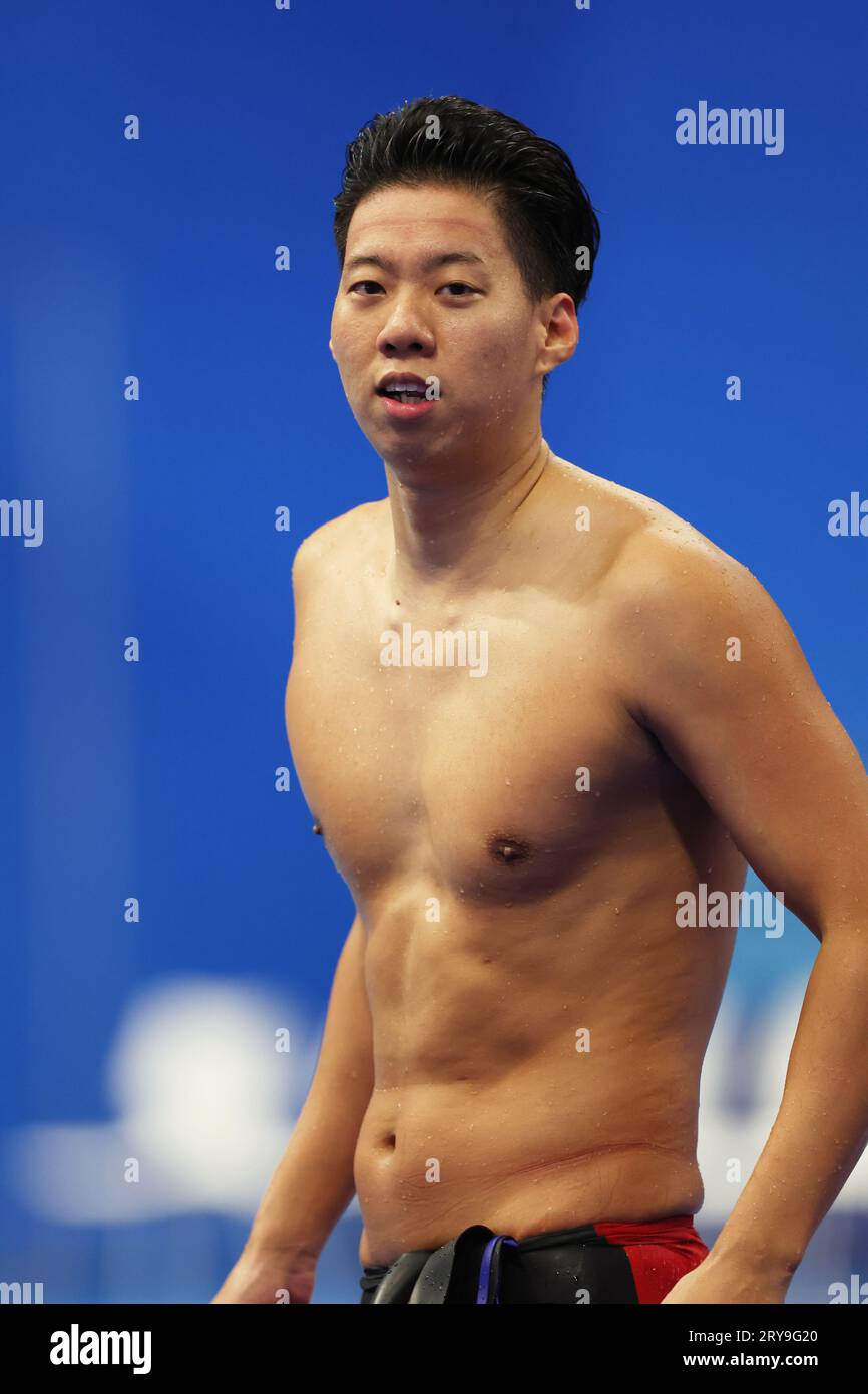 Hangzhou, China. September 2023 30. Ippei Watanabe (JPN) Schwimmen: 50m Brustschwimmen Finale ...