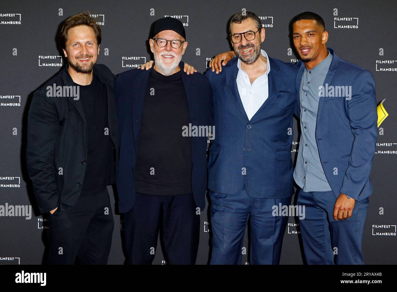 Lasse MyHR, Lars Becker, Raymond Tarabay und Karim Ben Mansur bei der ...