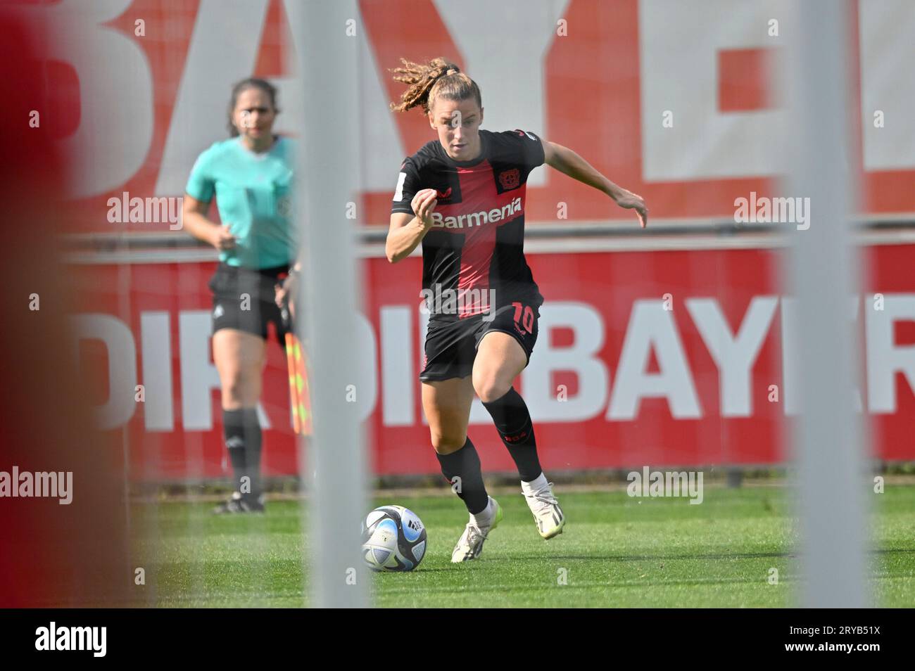 Leverkusen, Deutschland. September 2023 30. Synne Skinnes Hansen (B04 ...