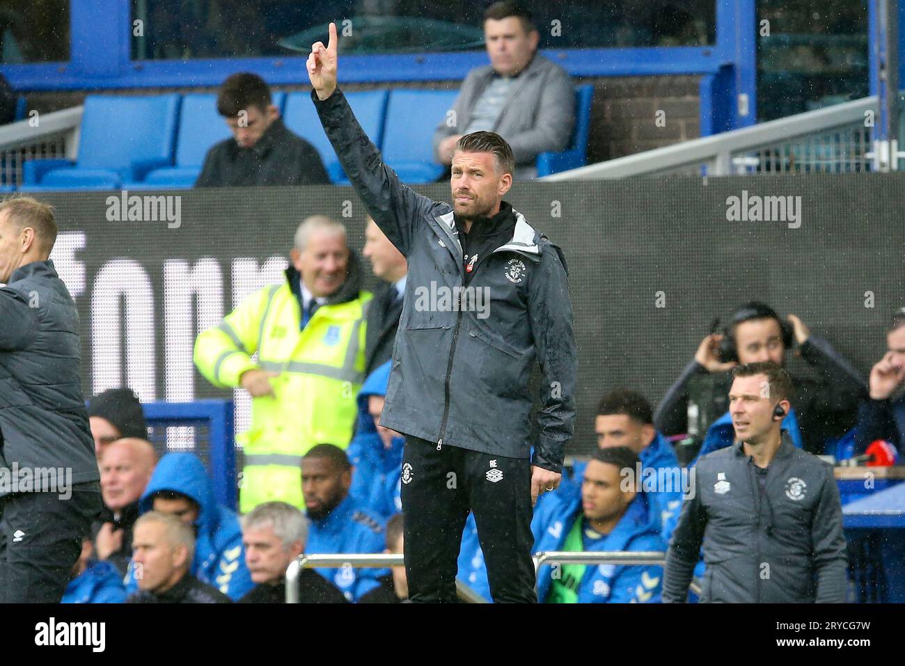 Liverpool, Großbritannien. September 2023 30. Rob Edwards, der Manager ...