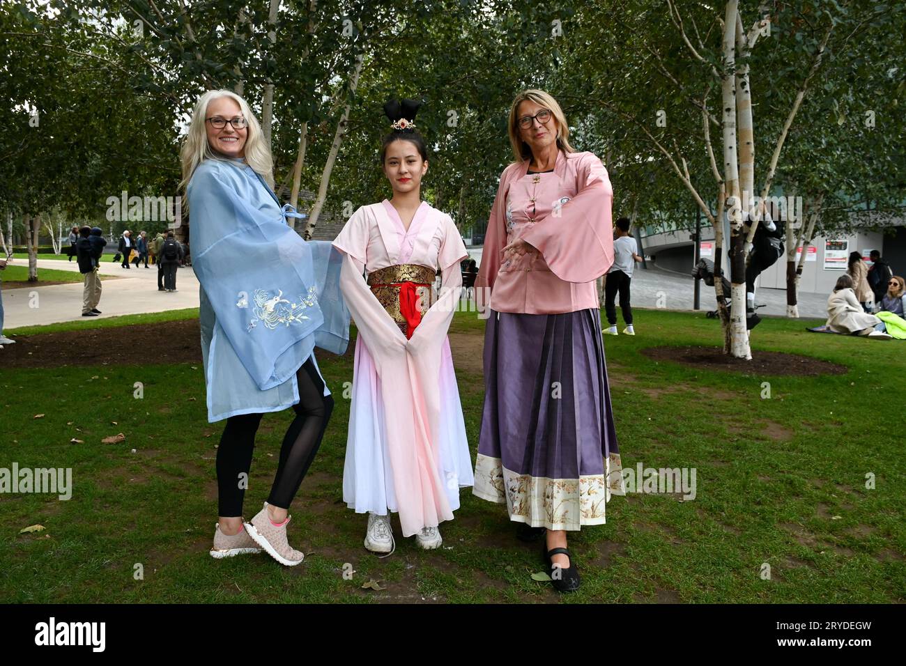 Potter Field Park, London, Großbritannien. 30. September 2023. Eine ...