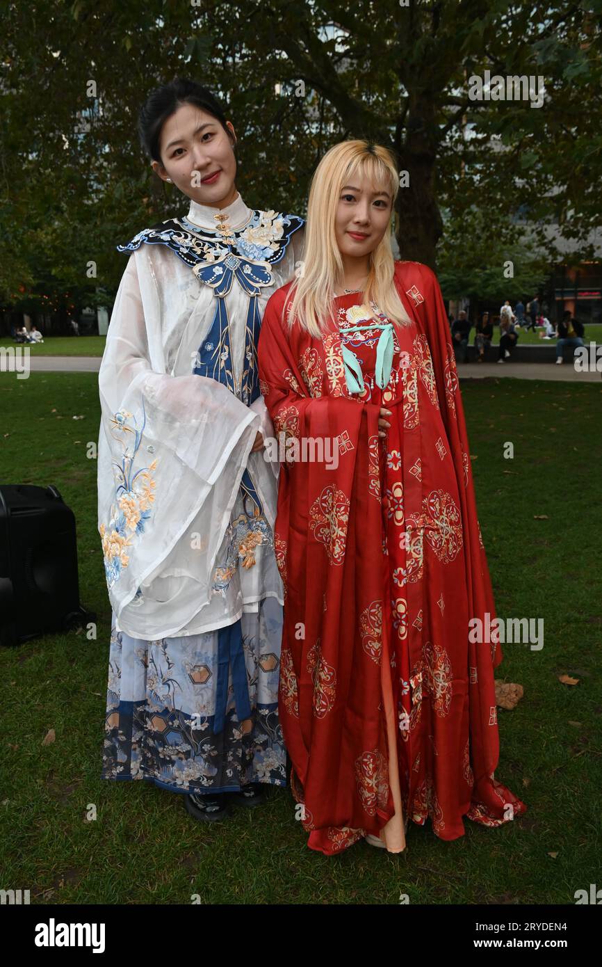 Potter Field Park, London, Großbritannien. 30. September 2023. Eine ...