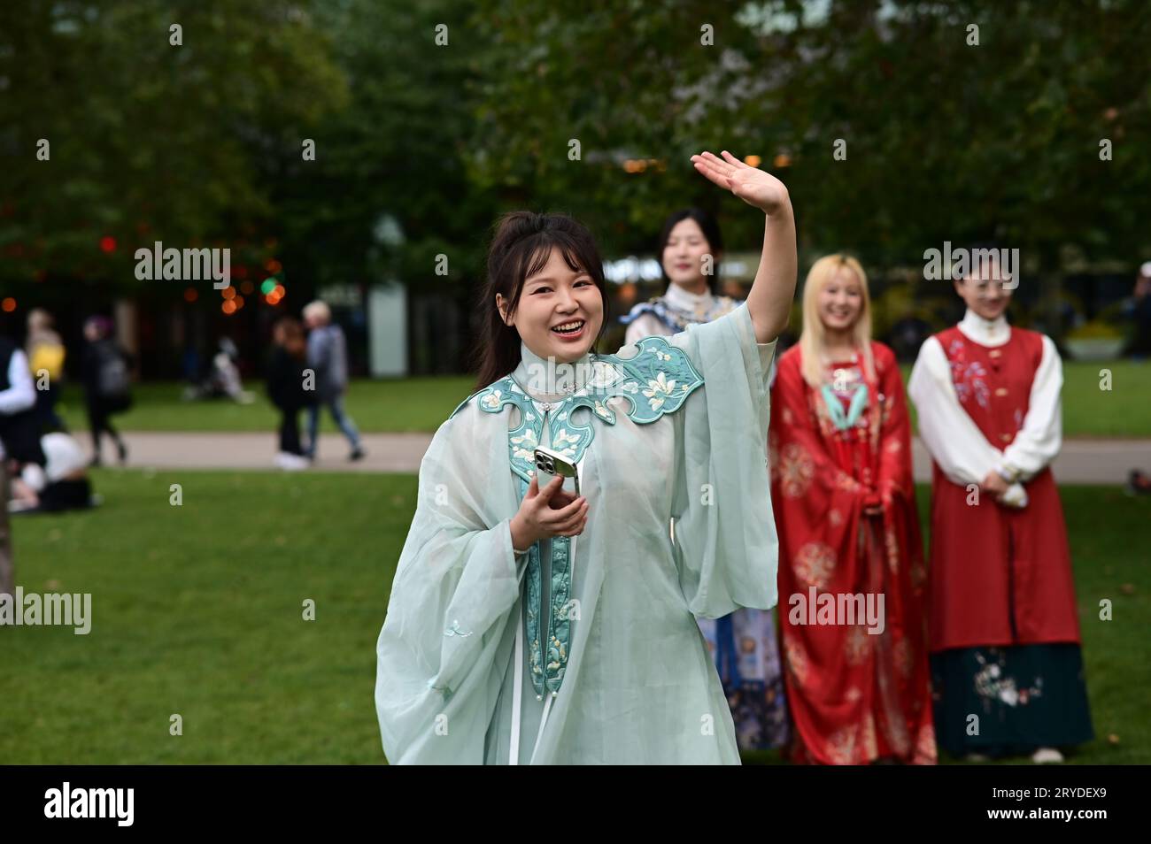 Potter Field Park, London, Großbritannien. 30. September 2023. Eine ...
