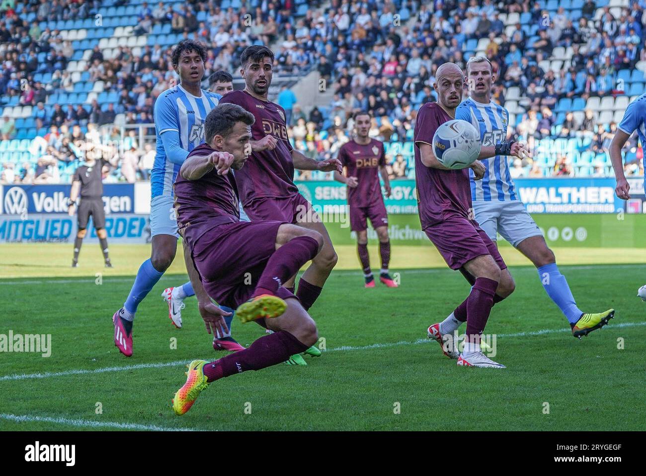 Chemnitz, Deutschland 30. September 2023: Regionalliga Nordost - 2023/ ...
