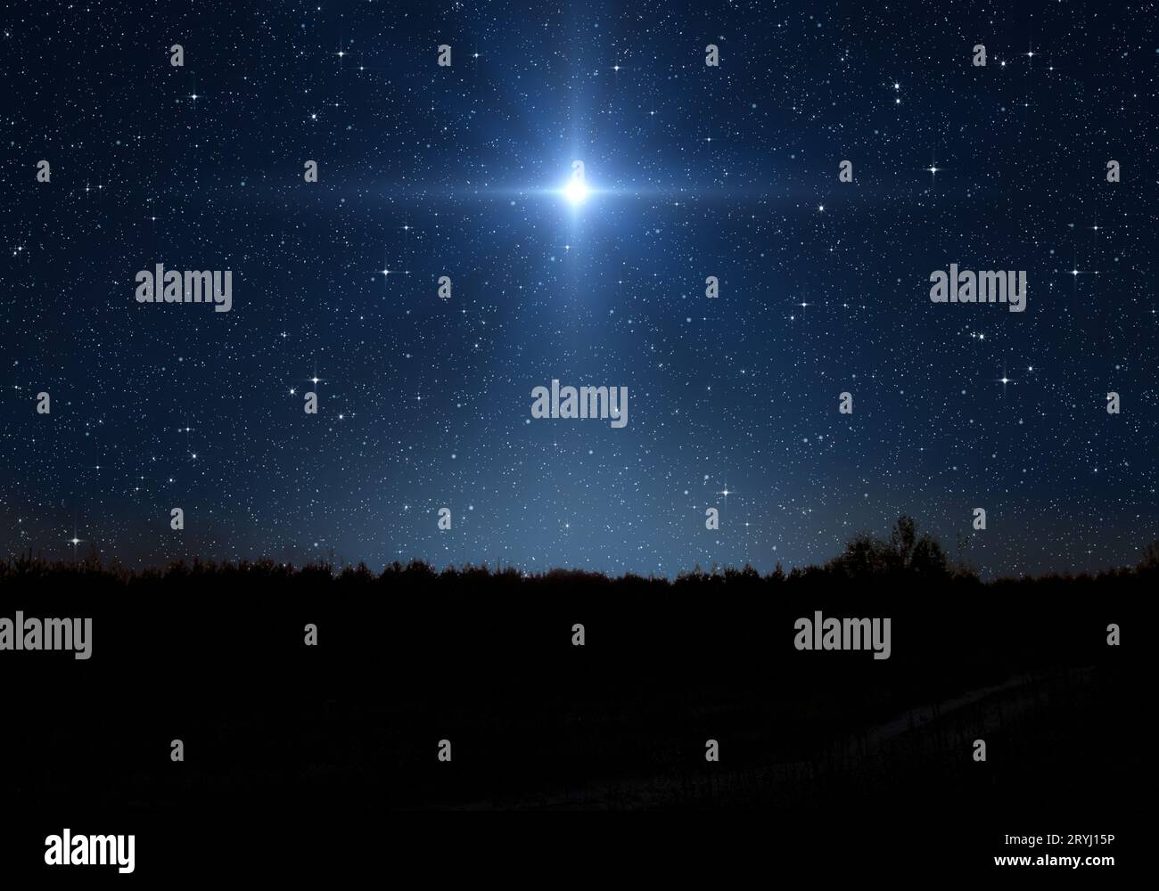Stern zeigt das weihnachten von jesus christus an -Fotos und ...