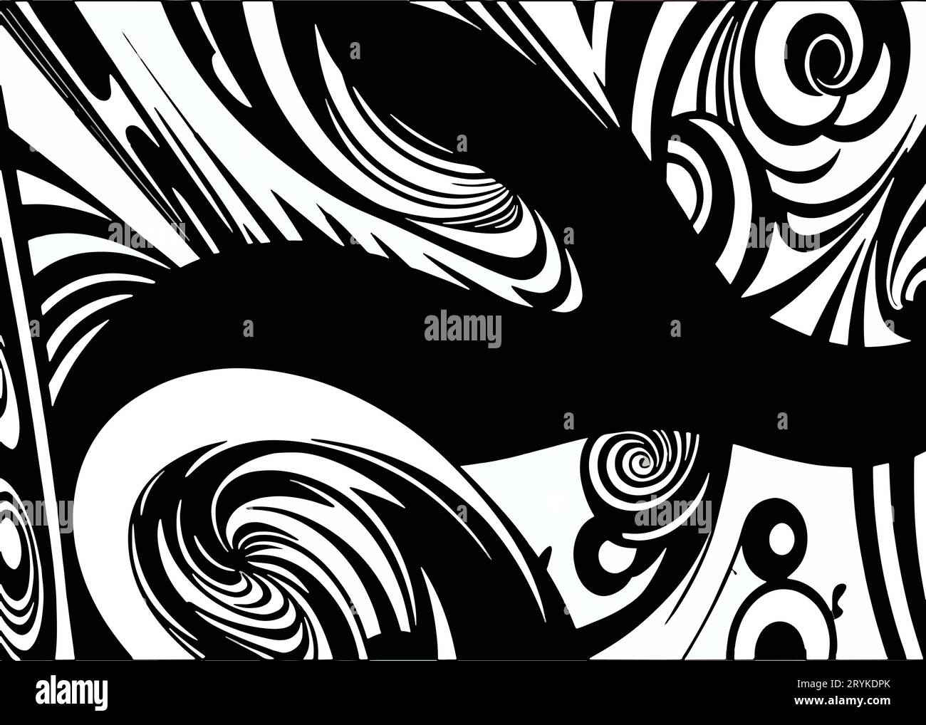 Schwarz weiß ansicht Stock-Vektorgrafiken kaufen - Alamy