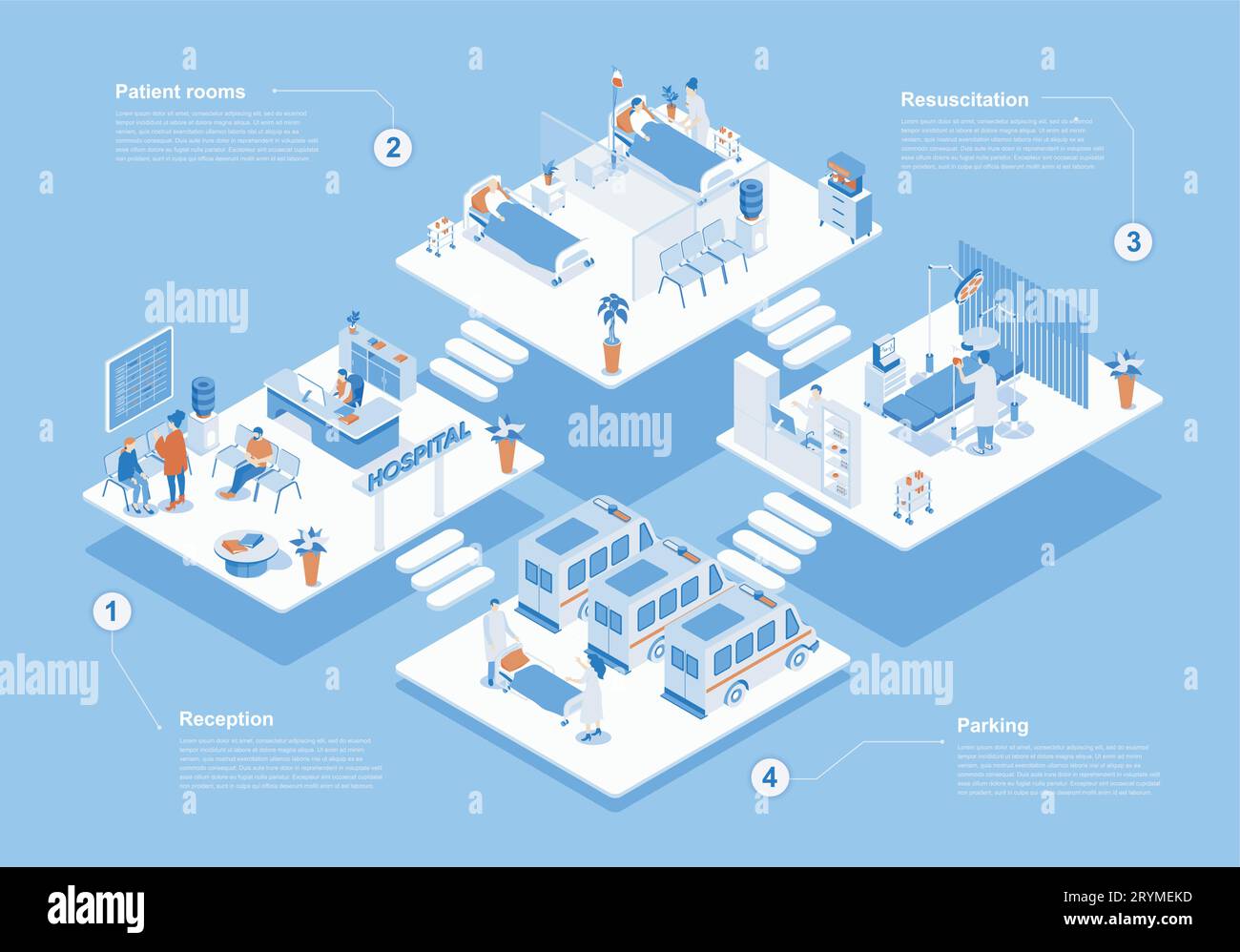 Krankenhausstationen vektorvektoren -Fotos und -Bildmaterial in hoher ...