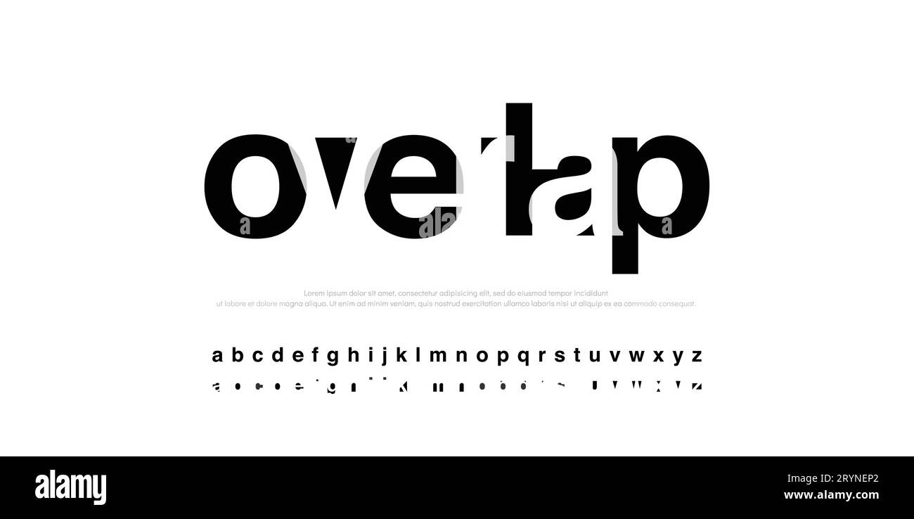 Usw alphabet Stock-Vektorgrafiken kaufen - Alamy