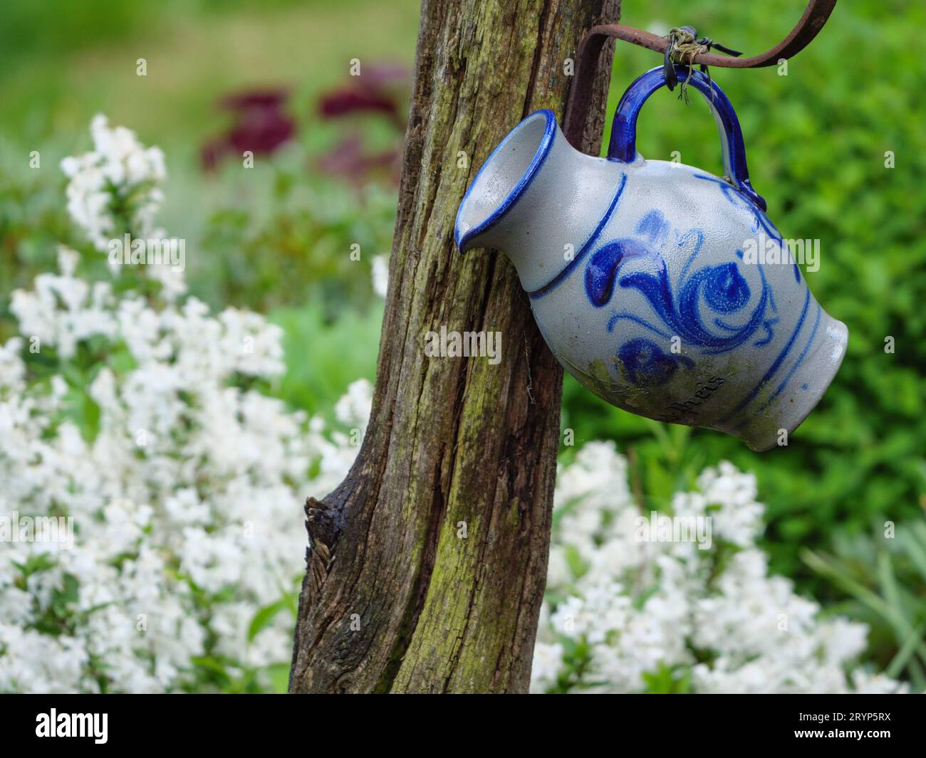 Sommerzeit im Garten Stockfotografie - Alamy