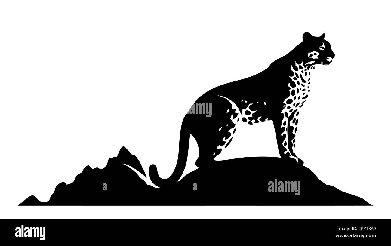 Gepard drawing -Fotos und -Bildmaterial in hoher Auflösung – Alamy