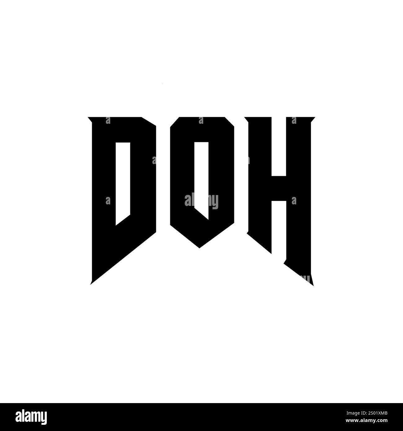 Doh logo design -Fotos und -Bildmaterial in hoher Auflösung – Alamy