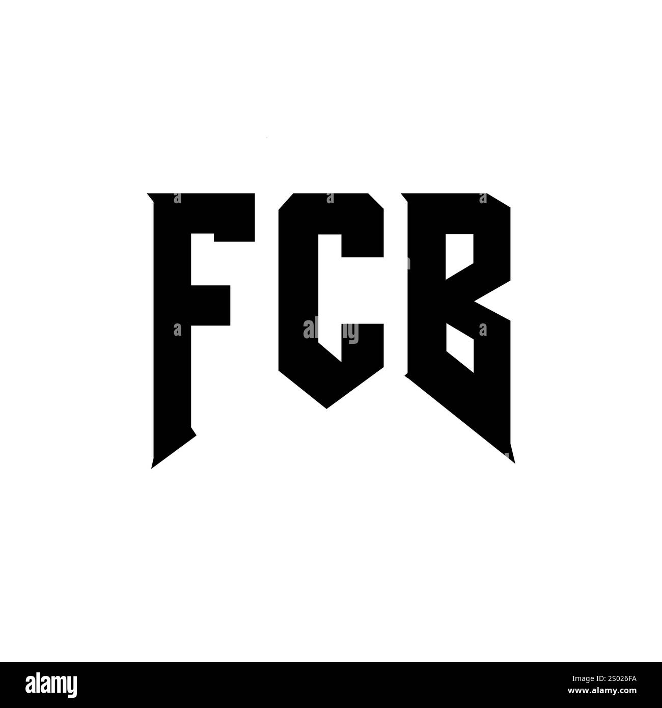 Logo-Design des FC Barcelona-Letters für Technologieunternehmen ...