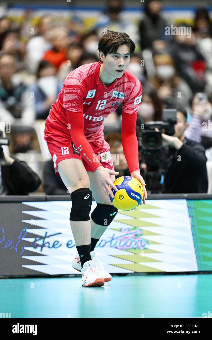 Osaka, Japan. Kredit: MATSUO. Dezember 2024. Ran Takahashi ...