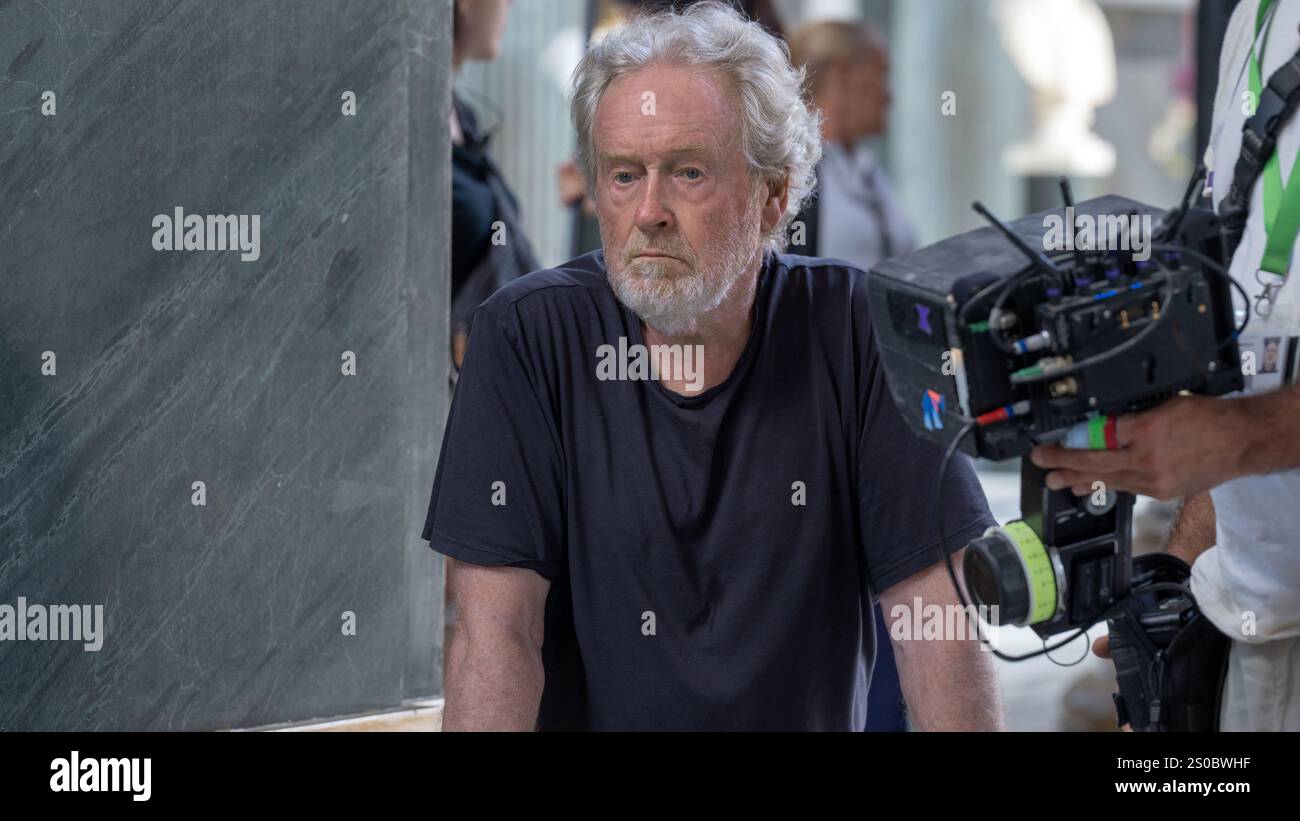 RIDLEY SCOTT in GLADIATOR II (2024), Regie führte RIDLEY SCOTT. Quelle ...