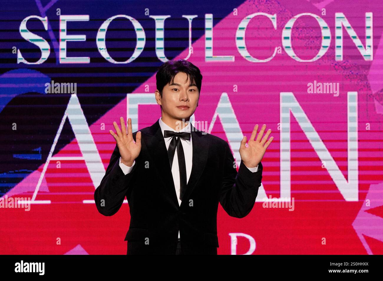South Korean actor Lee Yi-kyung poses for a photo call during 2024 ...