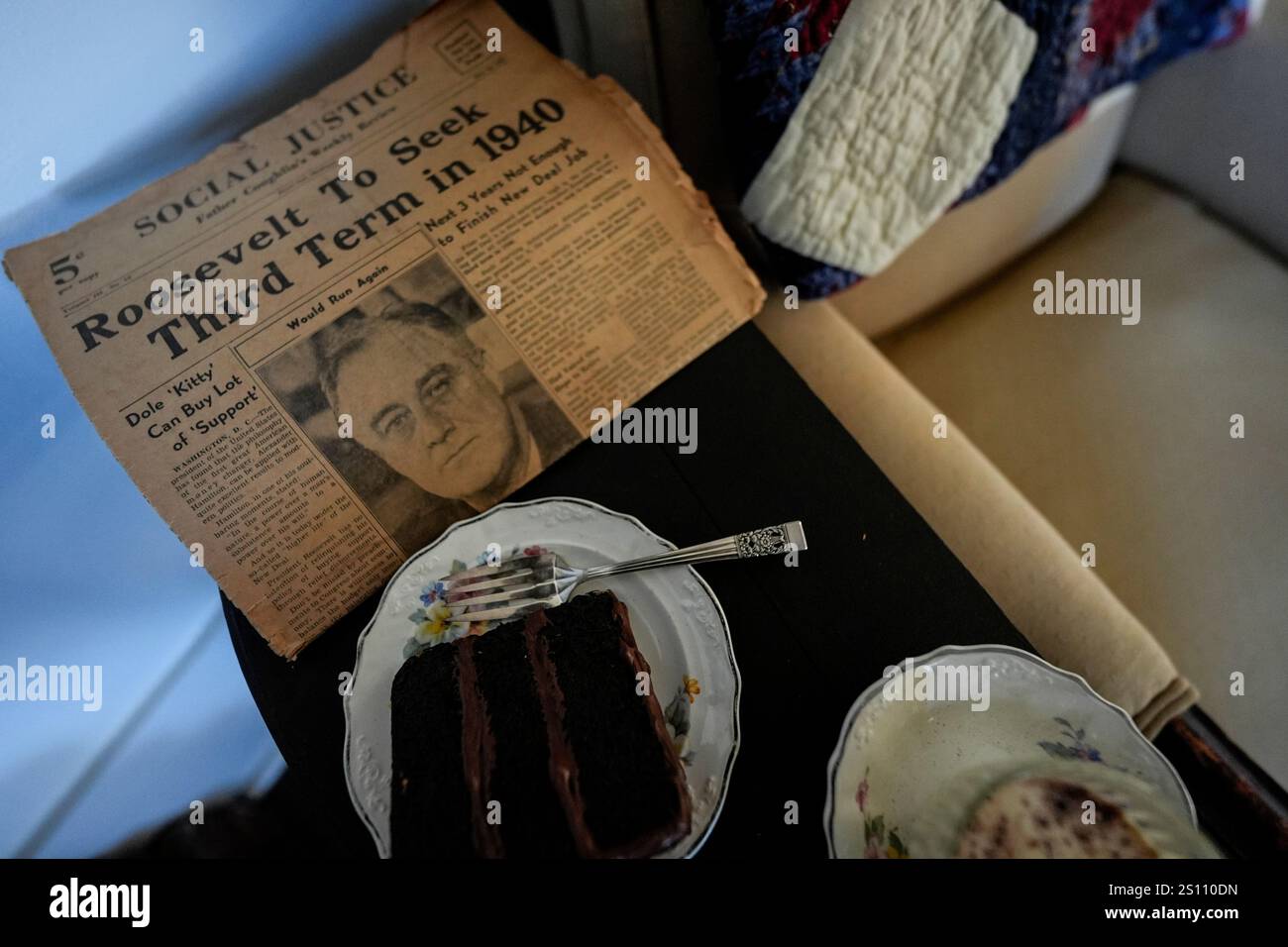 Props are seen inside The Jimmy Carter Boyhood Farm, Monday, Dec. 30 ...