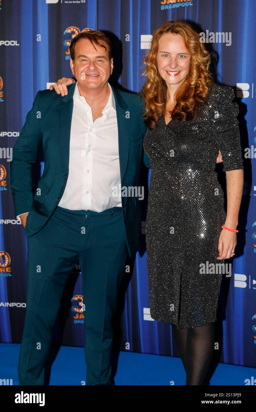 Marcus Wolter und Shona Fraser beim Event 30 Jahre Brainpool im Cinedom ...