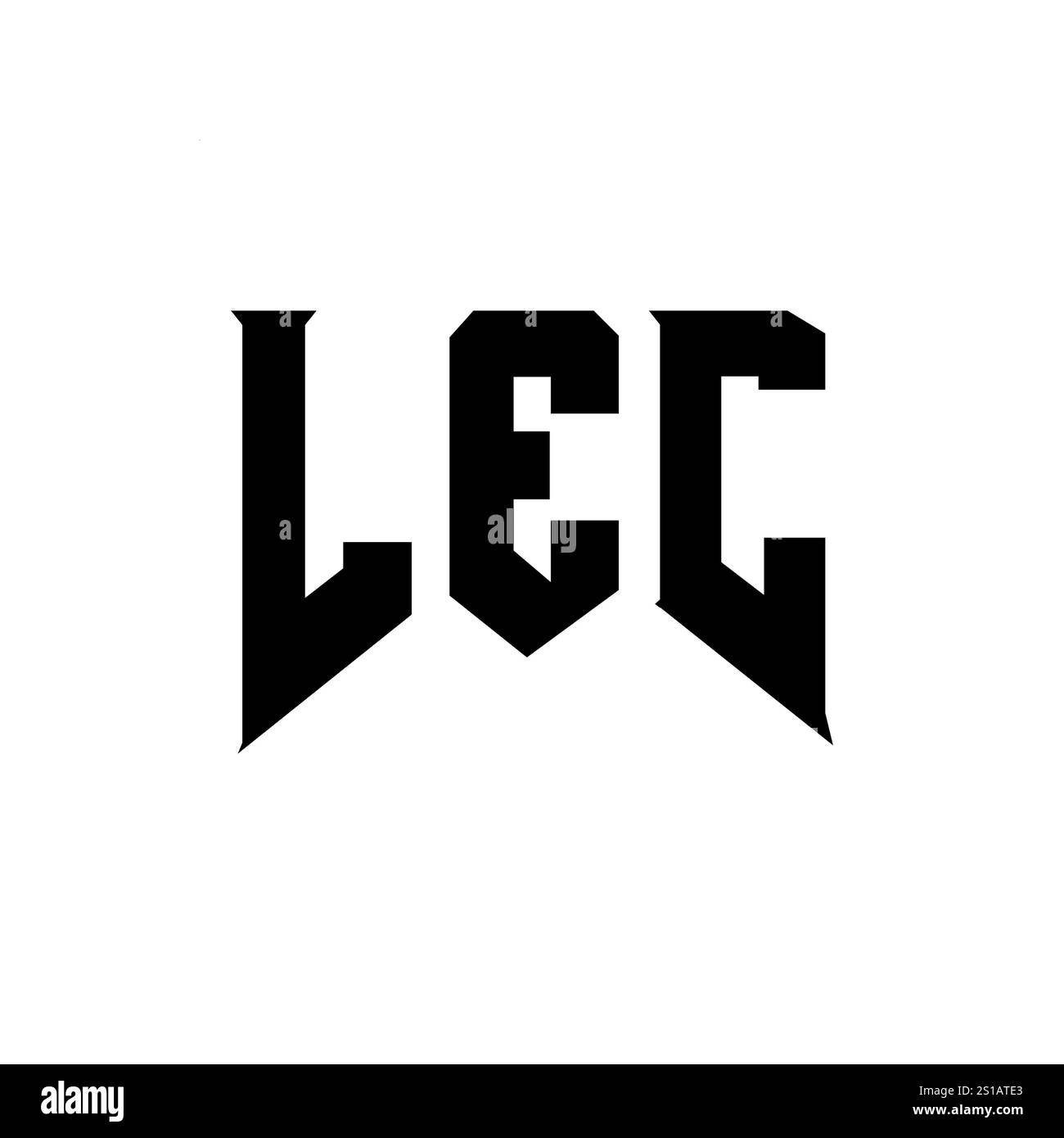 Lec logo design -Fotos und -Bildmaterial in hoher Auflösung – Alamy
