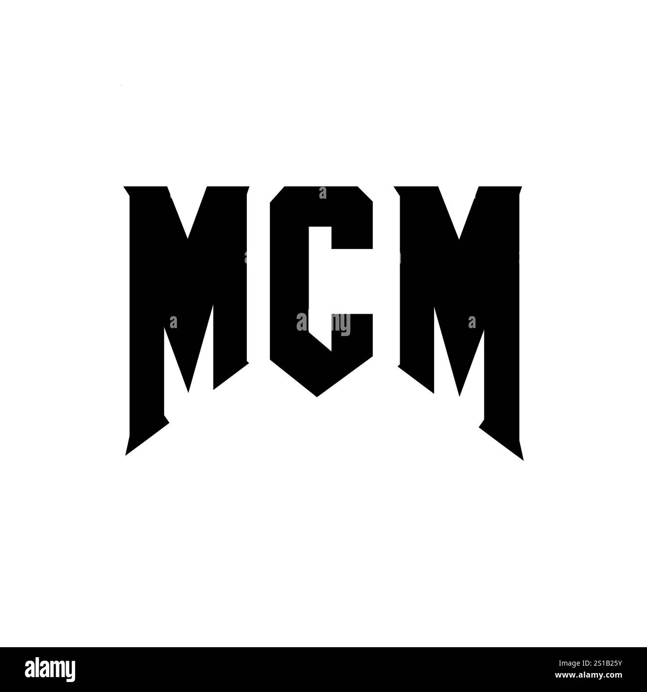 Mcm logo design -Fotos und -Bildmaterial in hoher Auflösung – Alamy