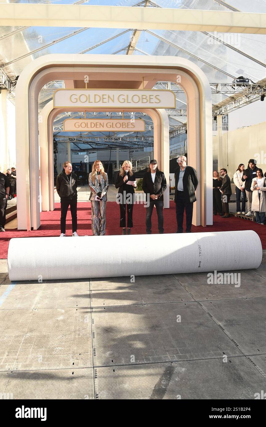 Barry Adelman, from left, Nikki Glaser, Helen Hoehne, Glenn Weiss, and ...