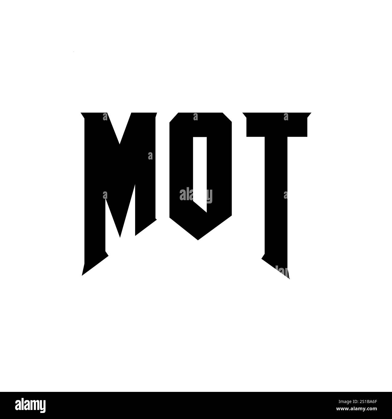 Mot logo design Schwarzweiß-Stockfotos und -bilder - Alamy