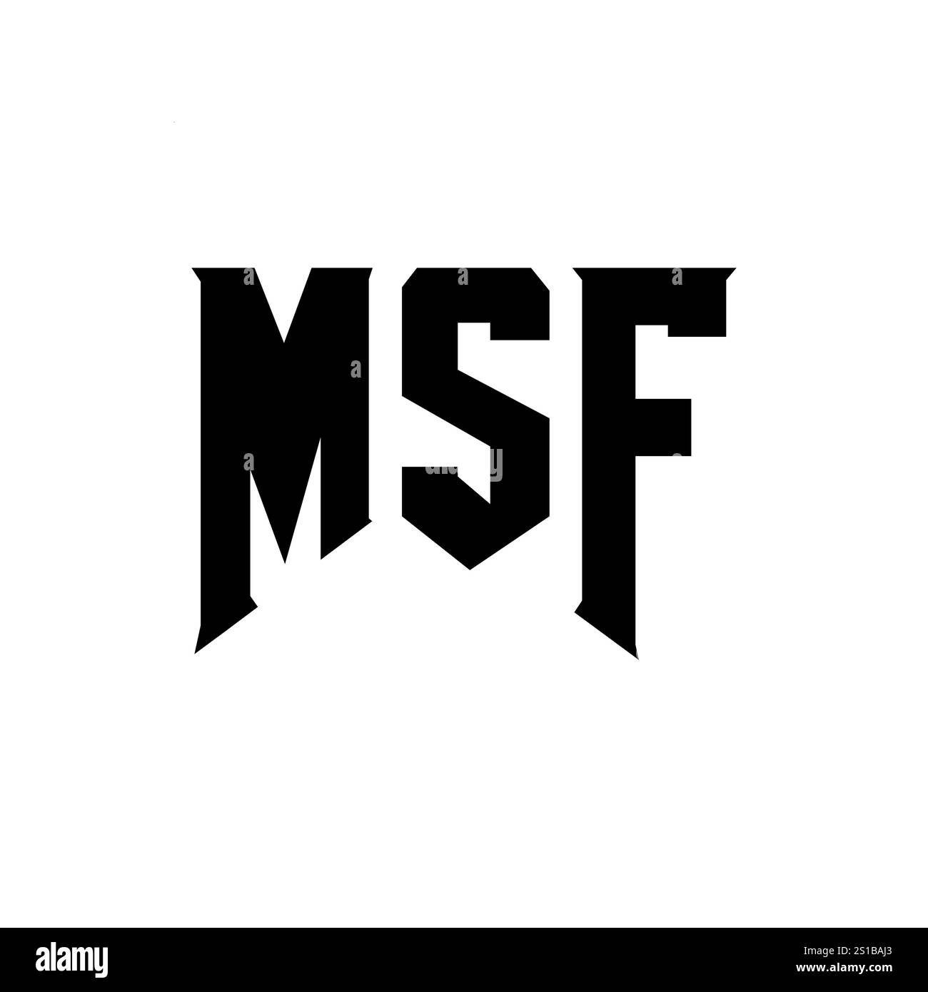 Msf logo design Ausgeschnittene Stockfotos und -bilder - Alamy
