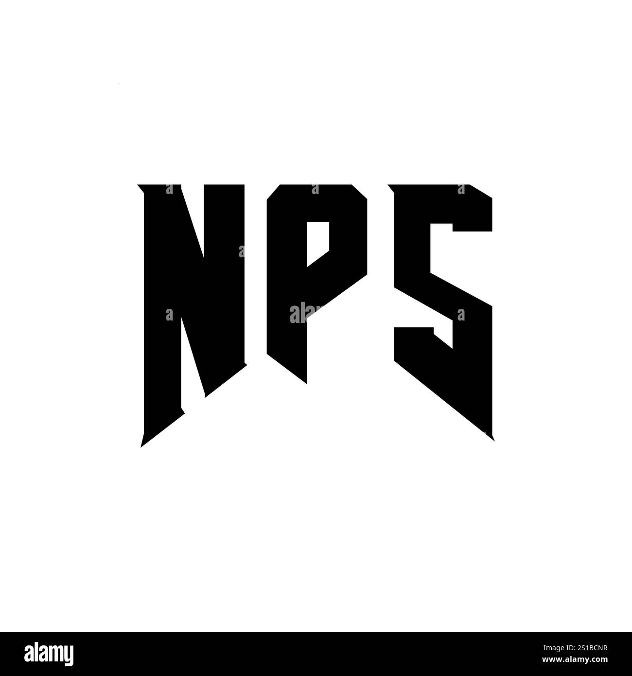 Nps logo design Stock-Vektorgrafiken kaufen - Alamy